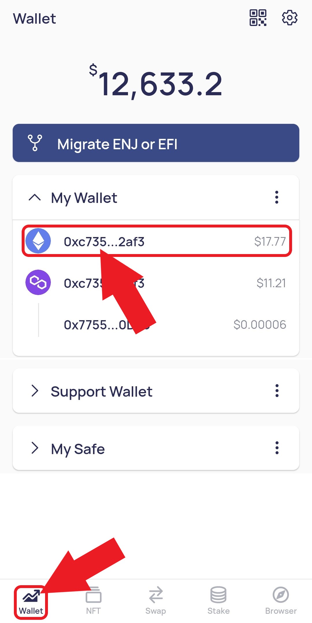 Sending & Receiving Coins / Tokens – Enjin