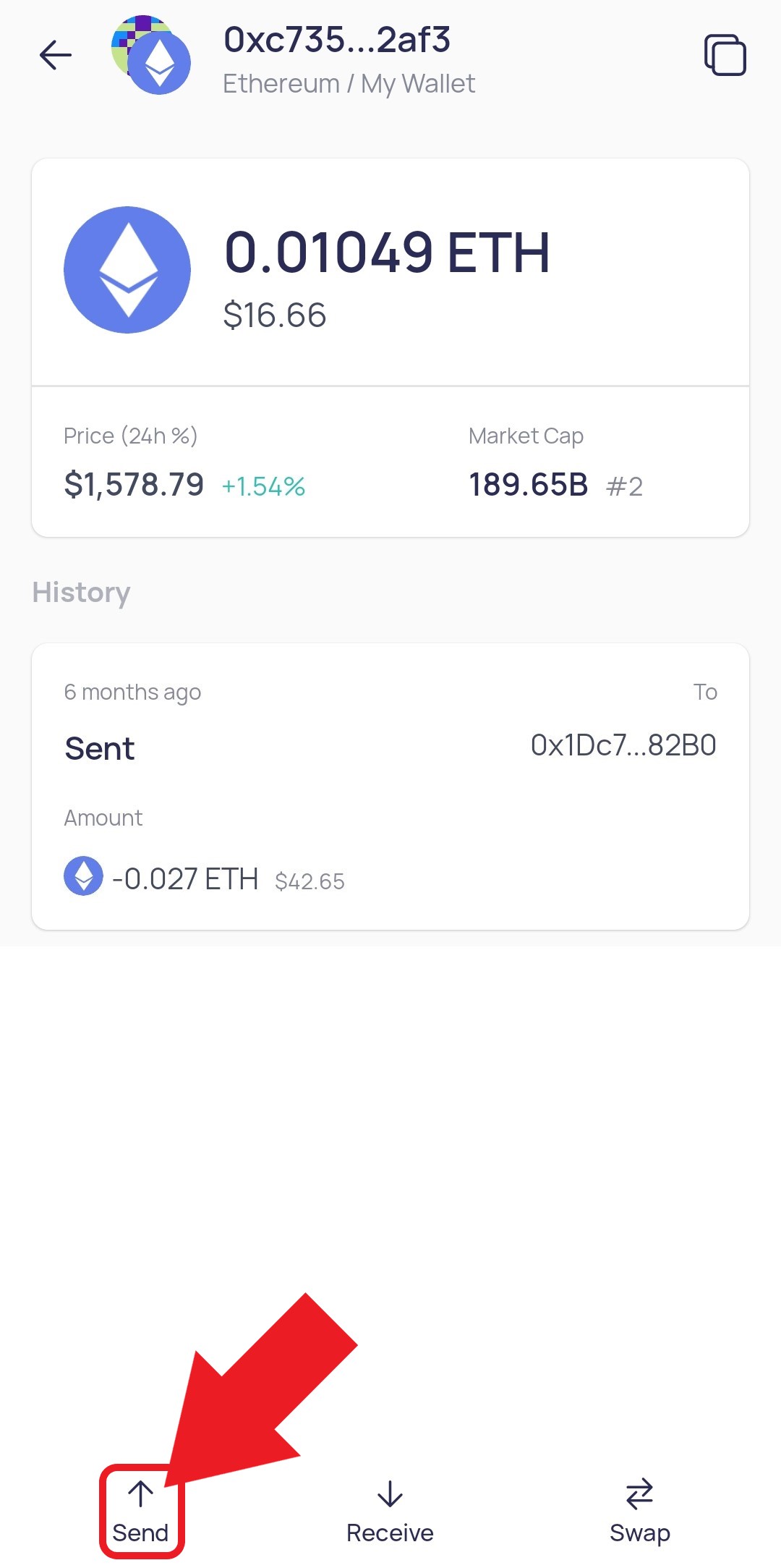 Sending & Receiving Coins / Tokens – Enjin