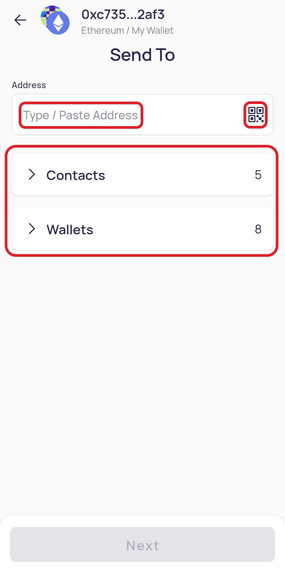 Sending & Receiving Coins / Tokens – Enjin