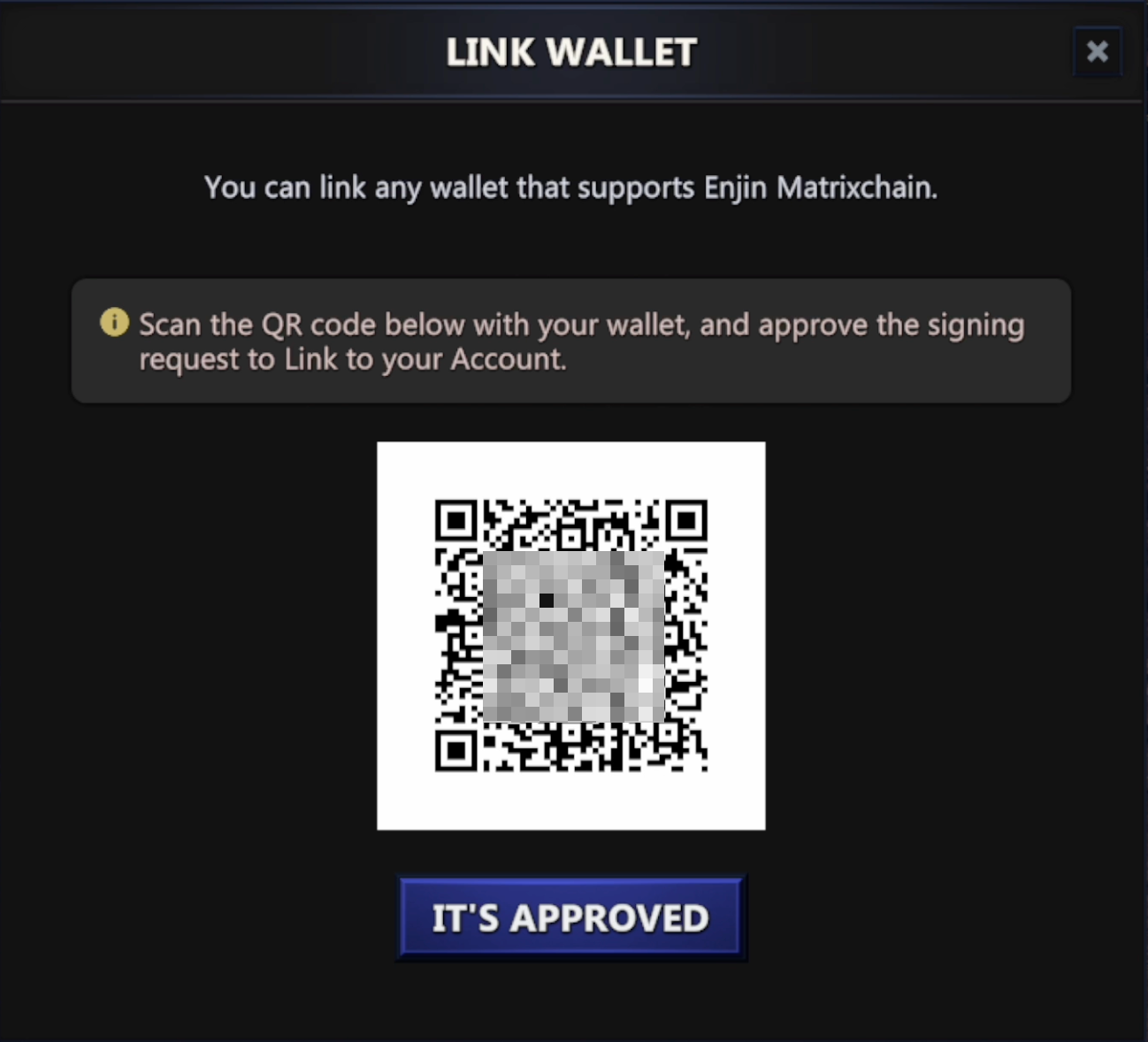 Connecting Your Enjin Wallet to a Game – Enjin
